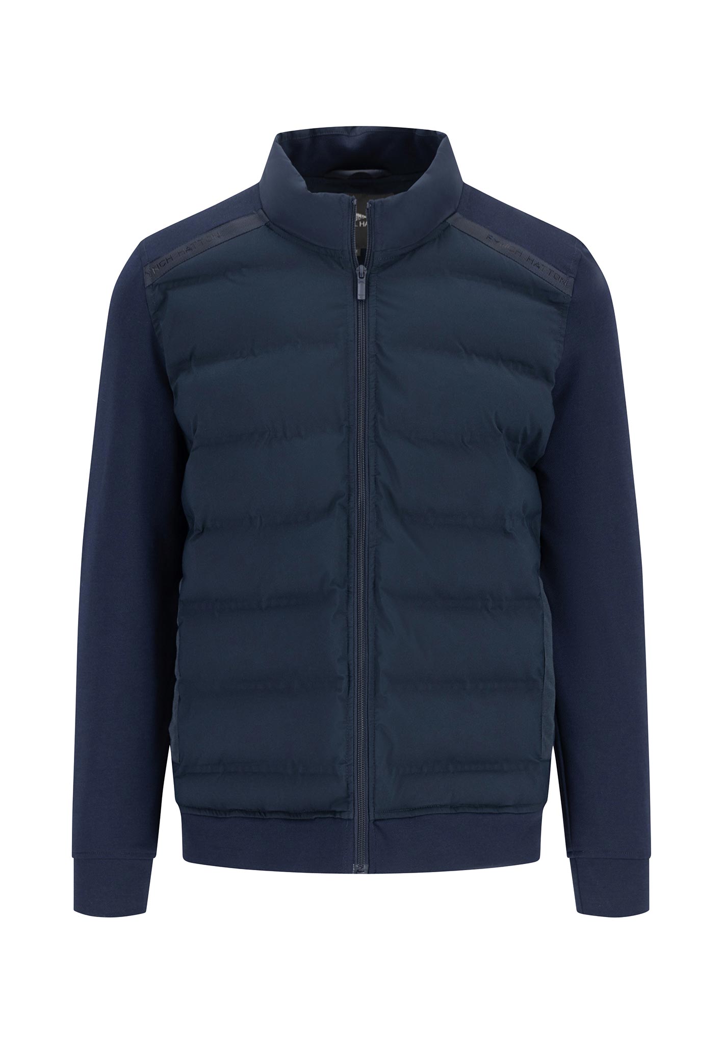Hybrid jacket with logodails – FYNCH-HATTON | Offizieller Online Shop