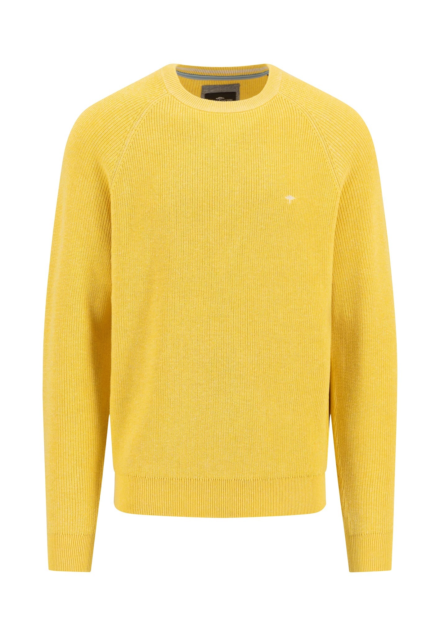 Strickpullover aus Baumwolle mit Logodetail – FYNCH-HATTON ...