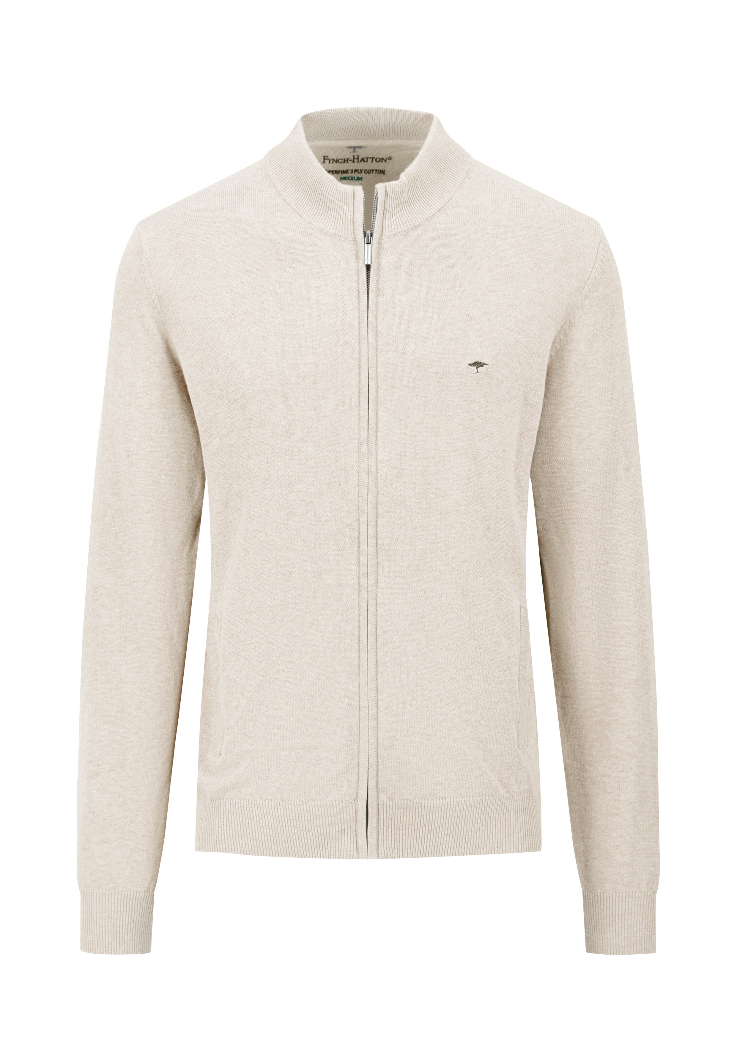 Soft cotton cardigan – FYNCH-HATTON | Offizieller Online Shop