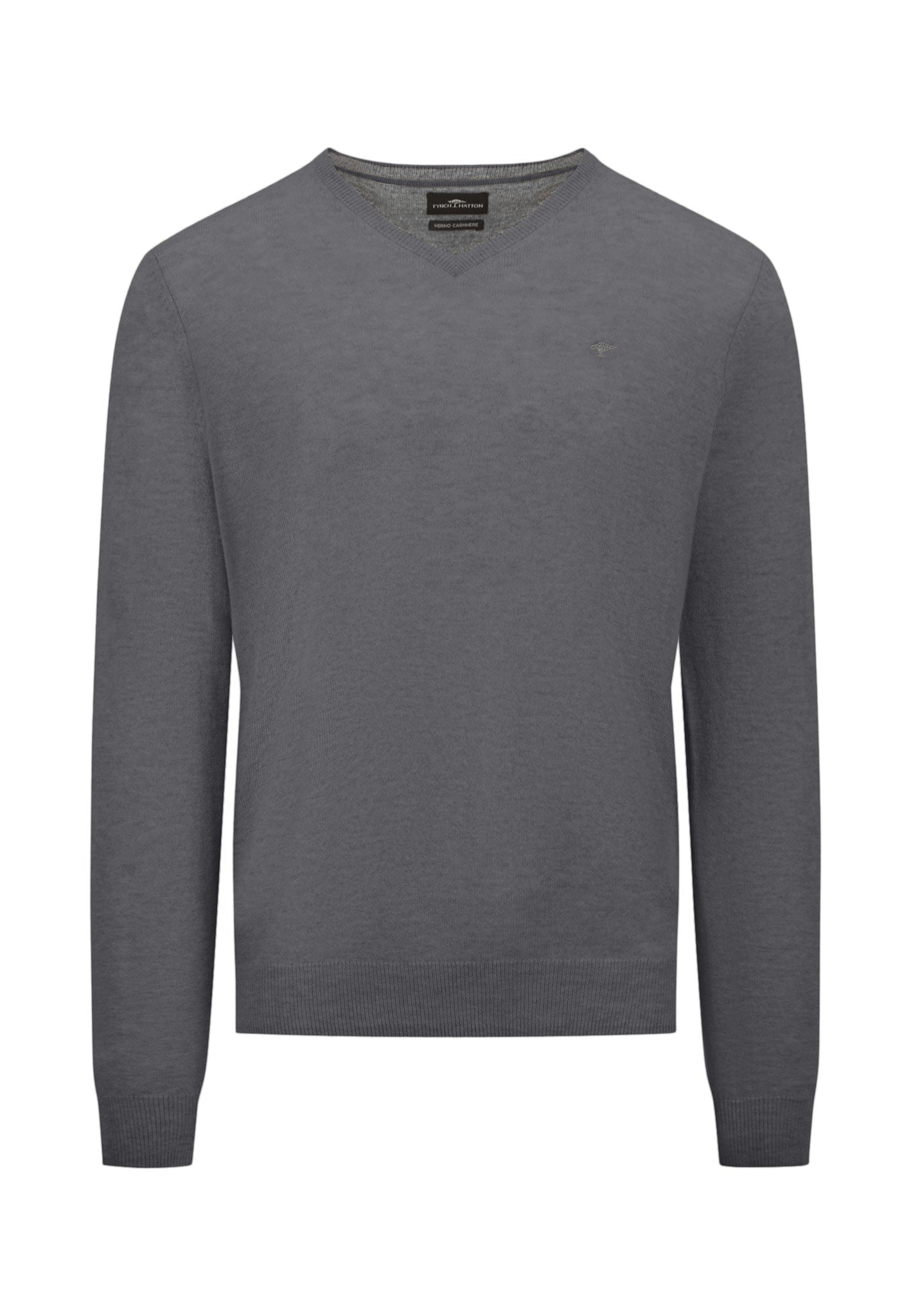 Pullover aus Woll-Mix mit V-Ausschnitt – FYNCH-HATTON | Offizieller ...