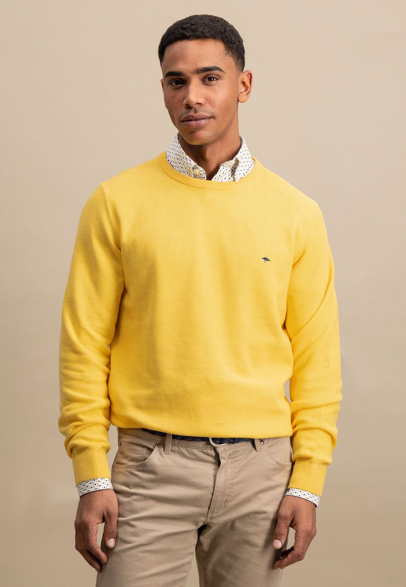 Pullover aus Baumwolle mit Rundhalsausschnitt – FYNCH-HATTON ...