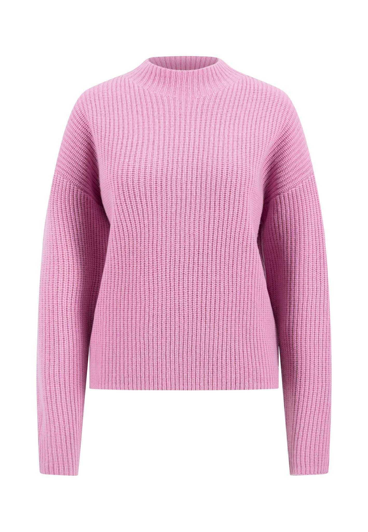 Strickpullover aus Wolle mit Stehkragen – FYNCH-HATTON | Offizieller ...